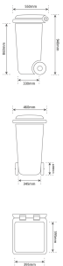 Workplace Products | 120l-wheelie-bin-dimensions