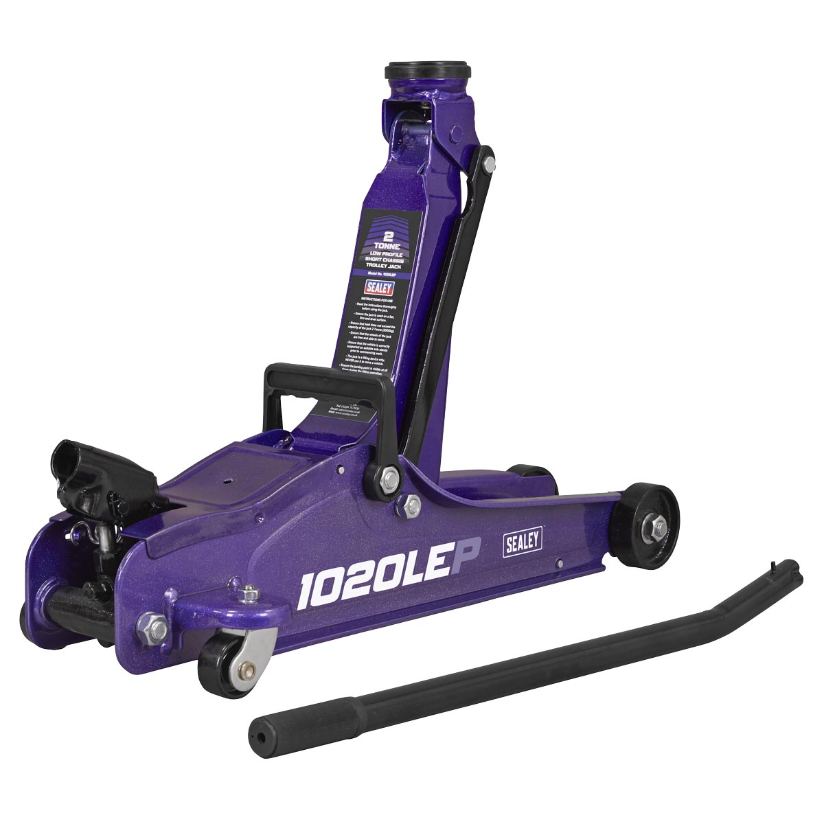 Low Profile Short Chassis Trolley Jack 2 Tonne - Purple | Workplace ...