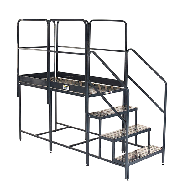 Climb-It Work Platform - Two In-line | Workplace Products