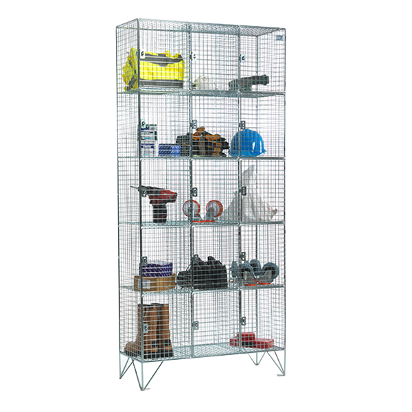 5 Door Wire Mesh Locker | Workplace Products