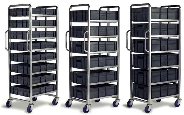 Euro Container Tray Trolleys | Workplace Products