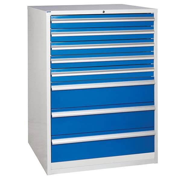 900 XL Euroslide 8 Drawer Cabinet - 5 x 100mm | Workplace Products