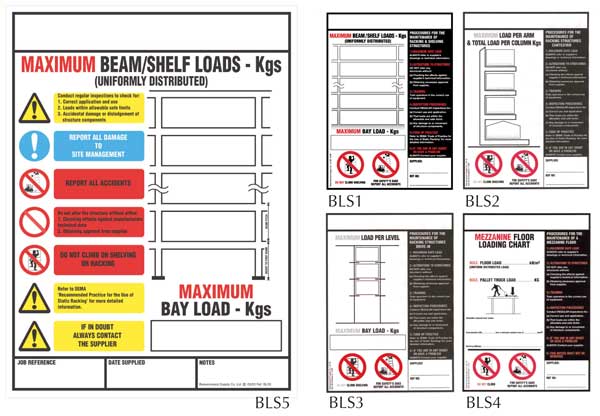 Weight Load Notices | Workplace Products