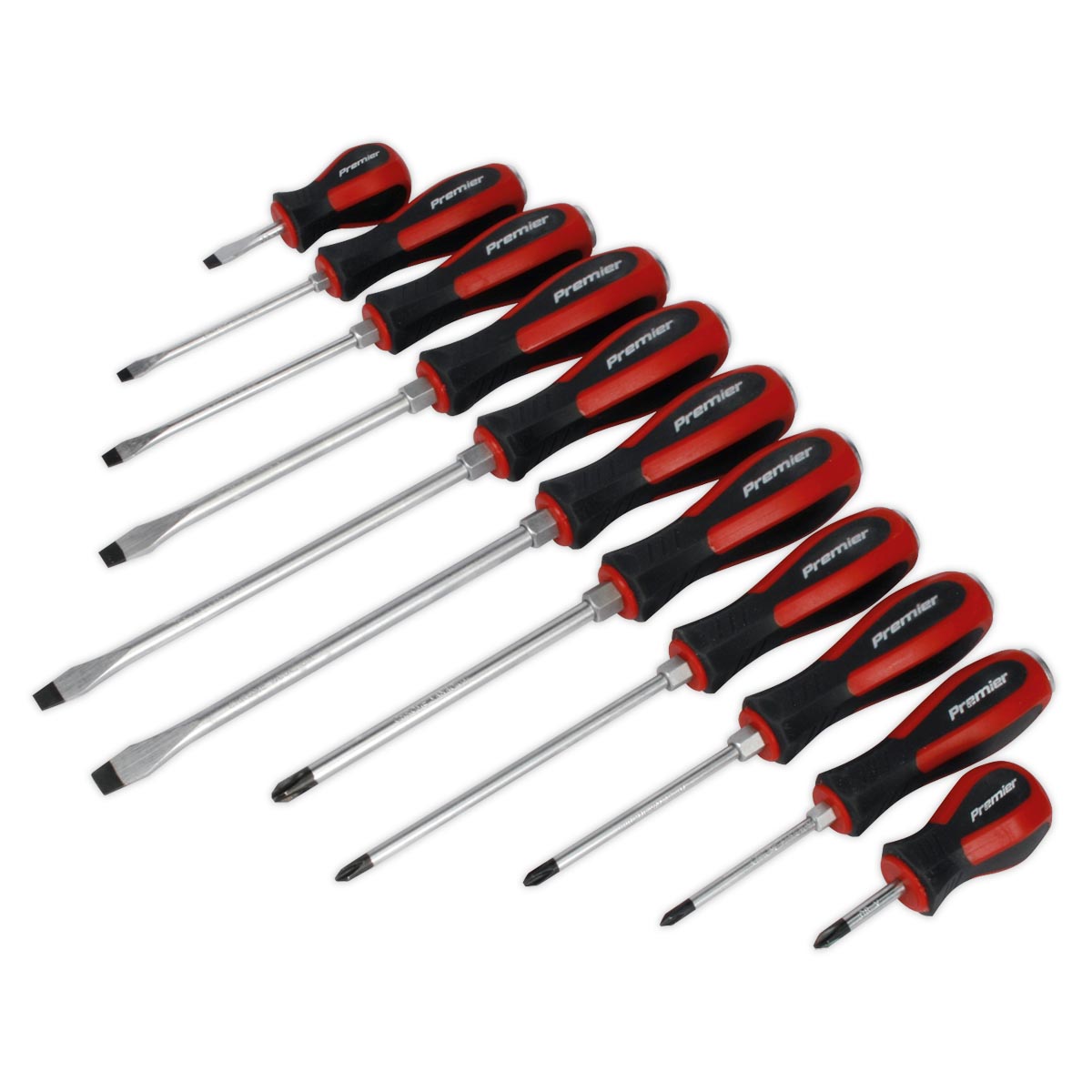 Premier Hammer-Thru Screwdriver Set 11pc | Workplace Products