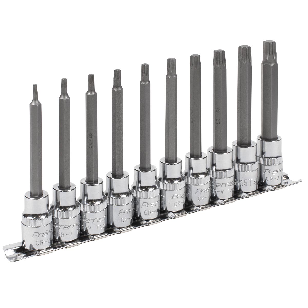 Premier TRX-Star* Socket Bit Set 3/8"Sq Drive 95mm 10pc | Workplace ...