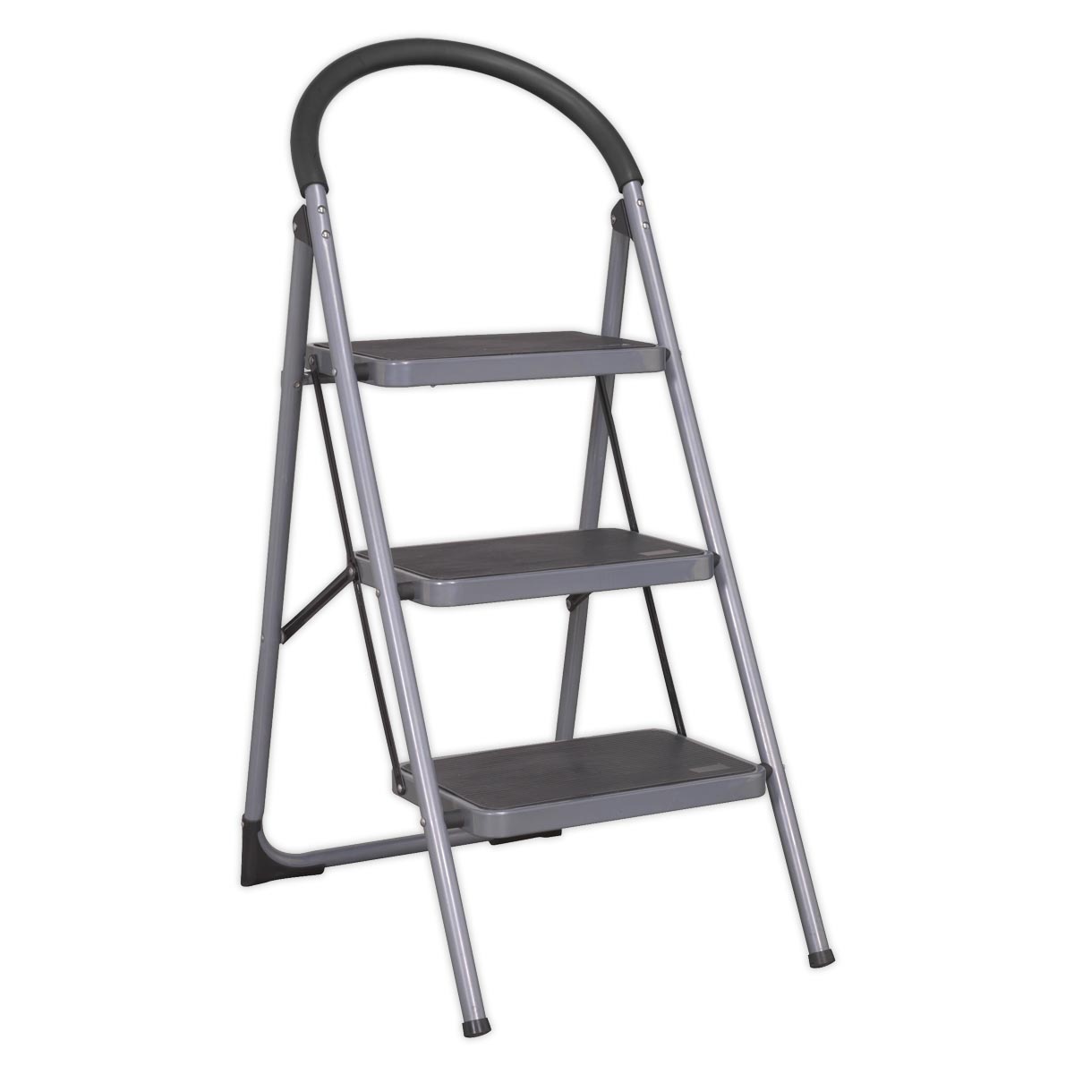 3-Tread Step Stool 150kg Capacity - EN 14183 | Workplace Products