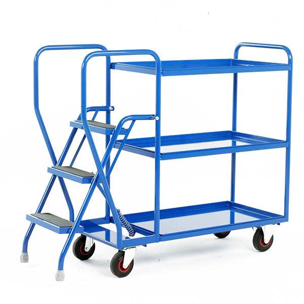 3 SHELF TRAY TROLLEY - 175KG | Workplace Products