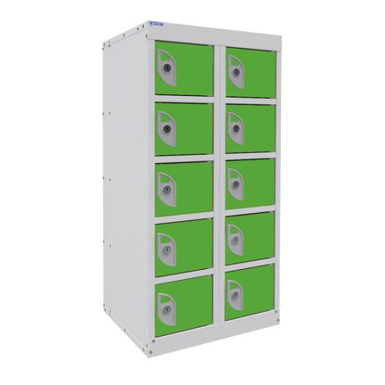 Dual USB Phone Charging Lockers - Solid Door | Workplace Products