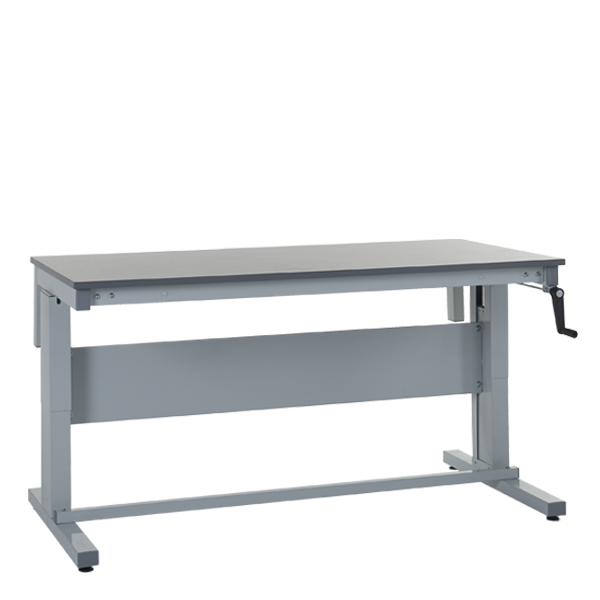 Heavy Duty Manual Height Adjustable Workbenches | Workplace Products