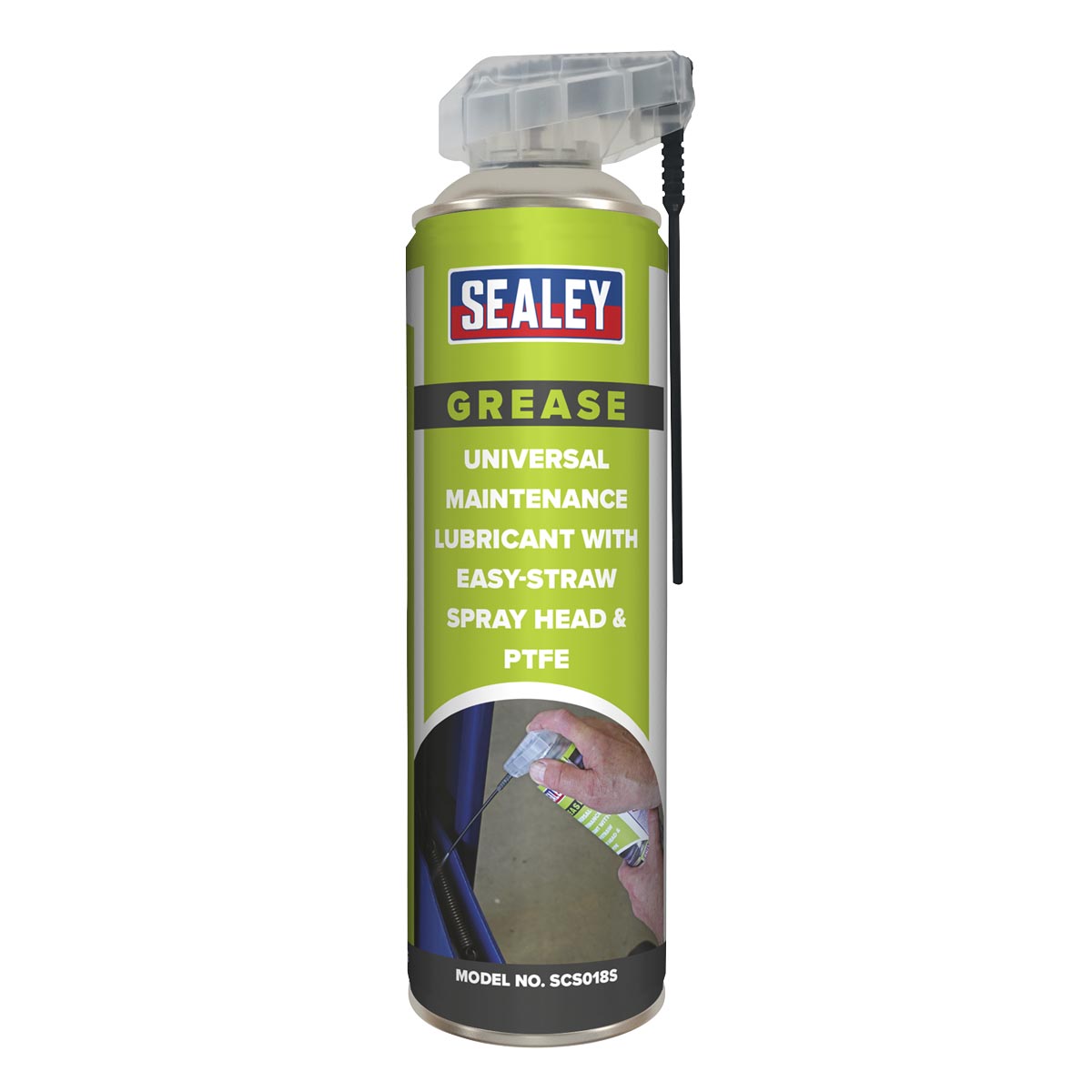 Universal Maintenance Lubricant with Easy-Straw Spray Head & PTFE 500ml ...